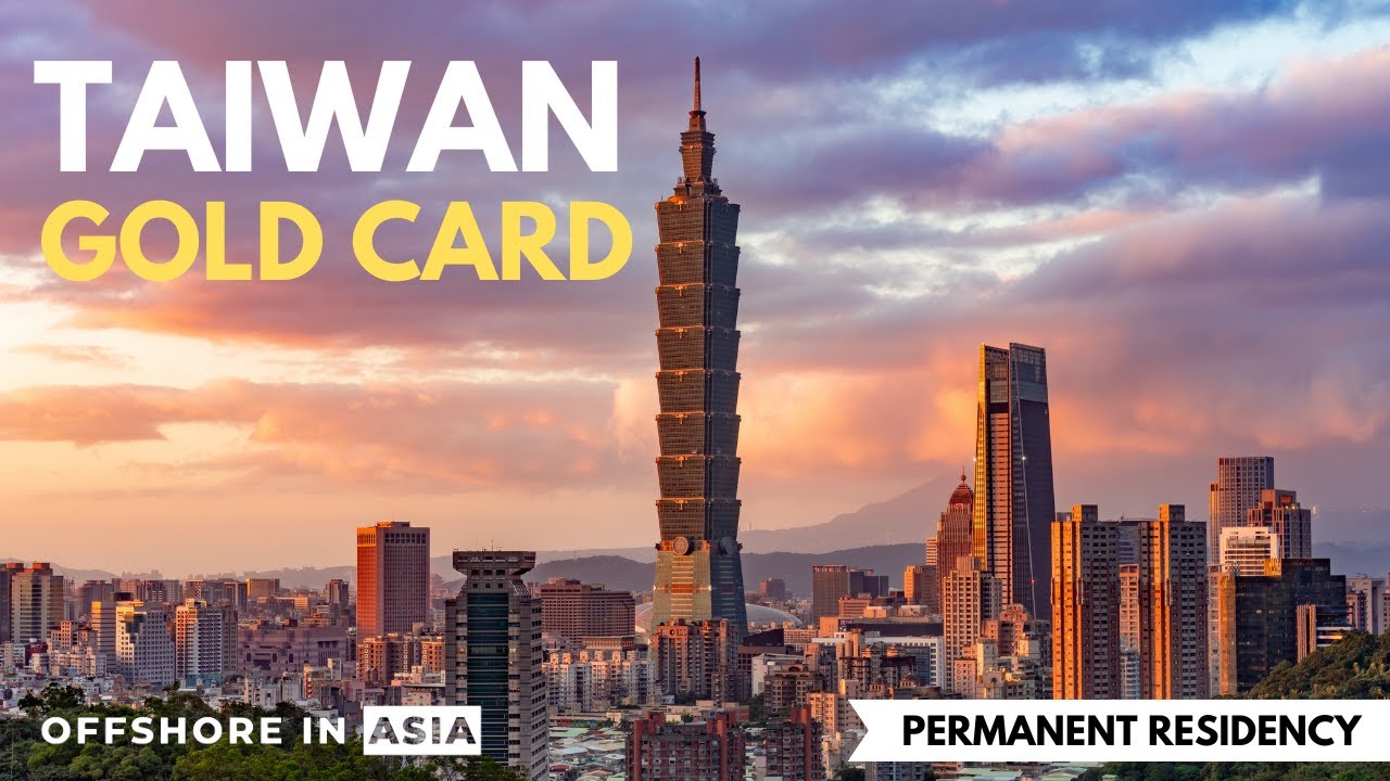 This is the Taiwan Gold Card - Get Permanent Residency - YouTube