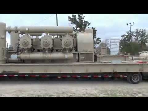 EXTREME HEAVY HAULING! Madisonville Gas Plant Compressor Relocation ...