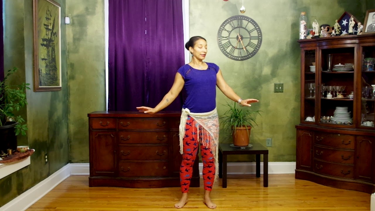 Shimmy Challenge 2 - Shoulder shimmy - rib cage circle - rib cage lifts ...