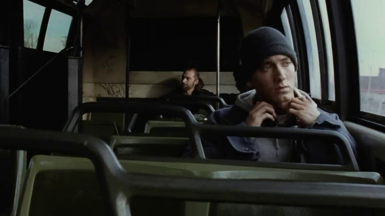 8 Mile (Title Track) || Bus Scene || Eminem - YouTube