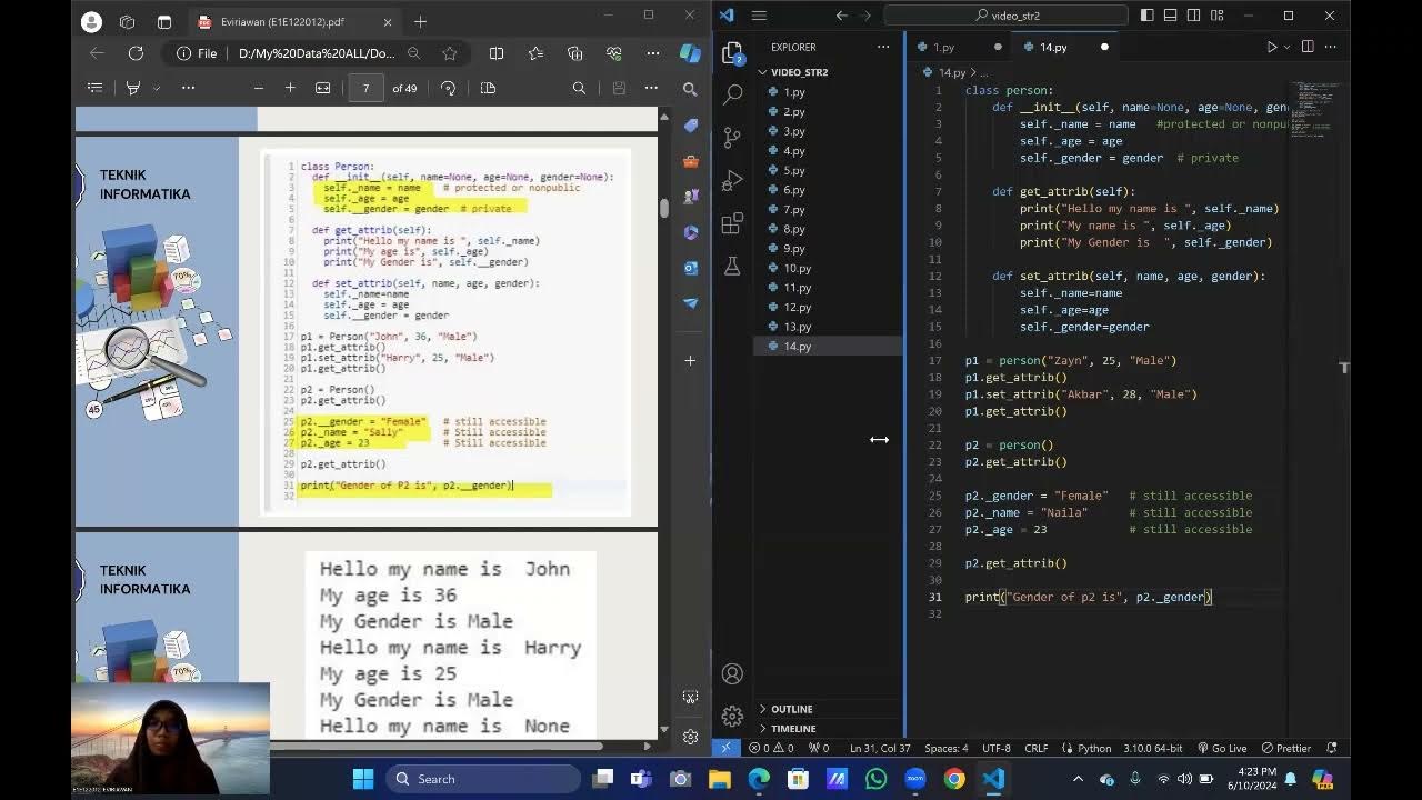 Pemrograman Berorientasi Objek Menggunakan Python (Struktur Data) - YouTube
