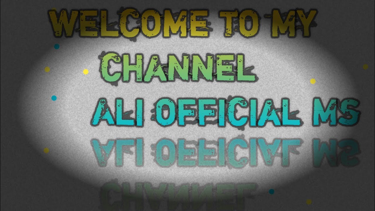 Ali official ms is live - YouTube