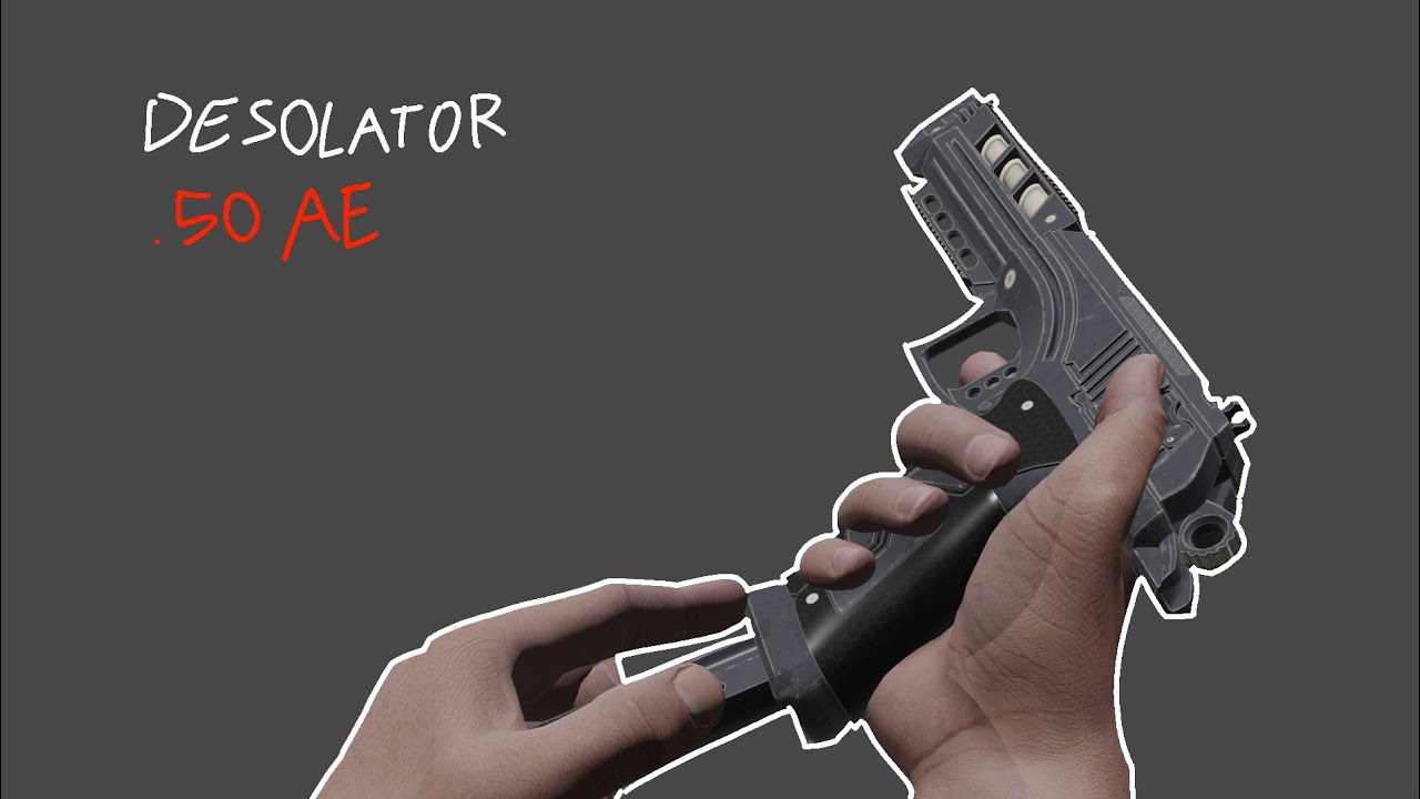 Desolator .50AE animation - YouTube
