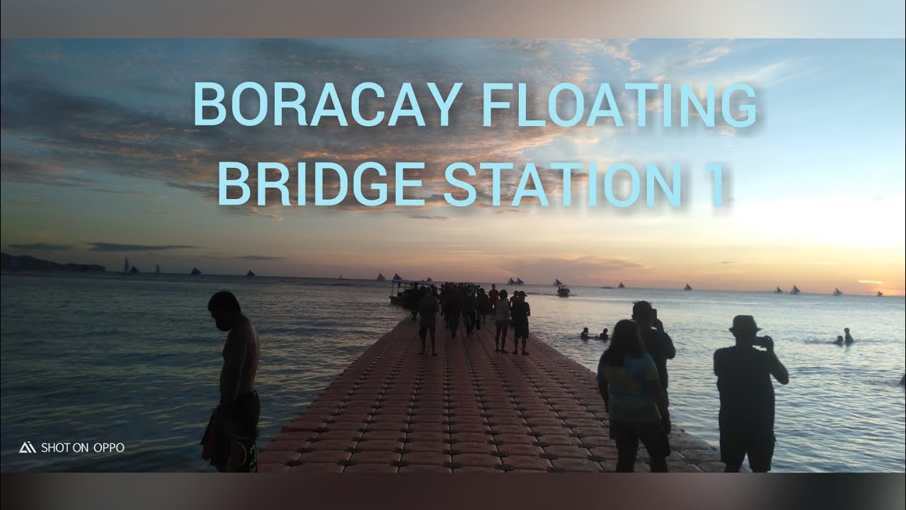 Boracay Station 1 Floating Bridge - YouTube