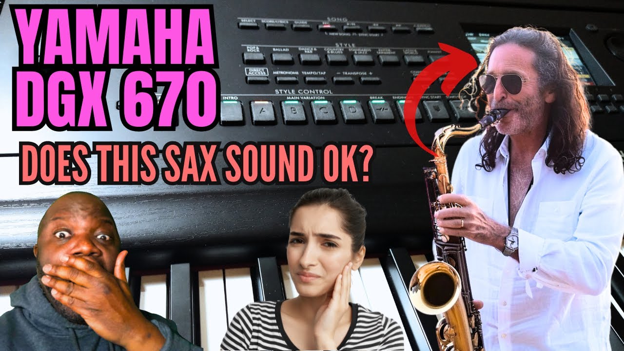Yamaha DGX 670 Smooth Soprano Sax is FIRE! Tiny Desk #2 - YouTube