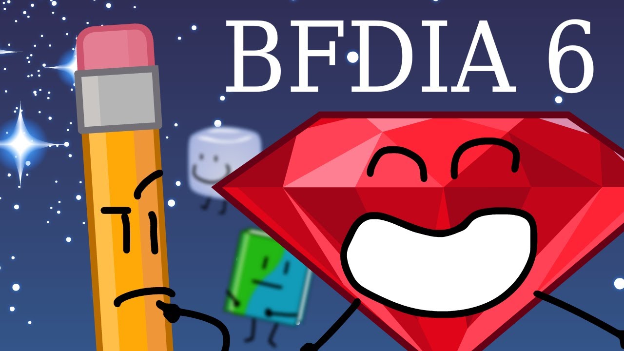 BFDIA 6 but its 2017 (bfb 1 style) - YouTube
