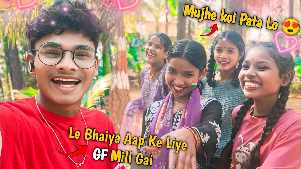 Le Bhaiya Aap Ke Liye GF Mill Gai 😜 || 26 January || Fun With Cute Girls 😍 | sb boy 390 - YouTube