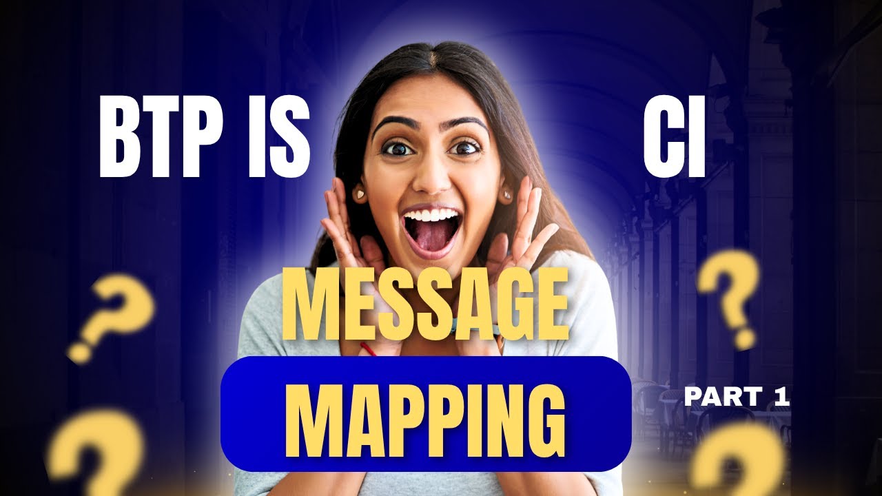 Message Mapping in SAP CPI | Hands-on Tutorial with Real Scenarios ...