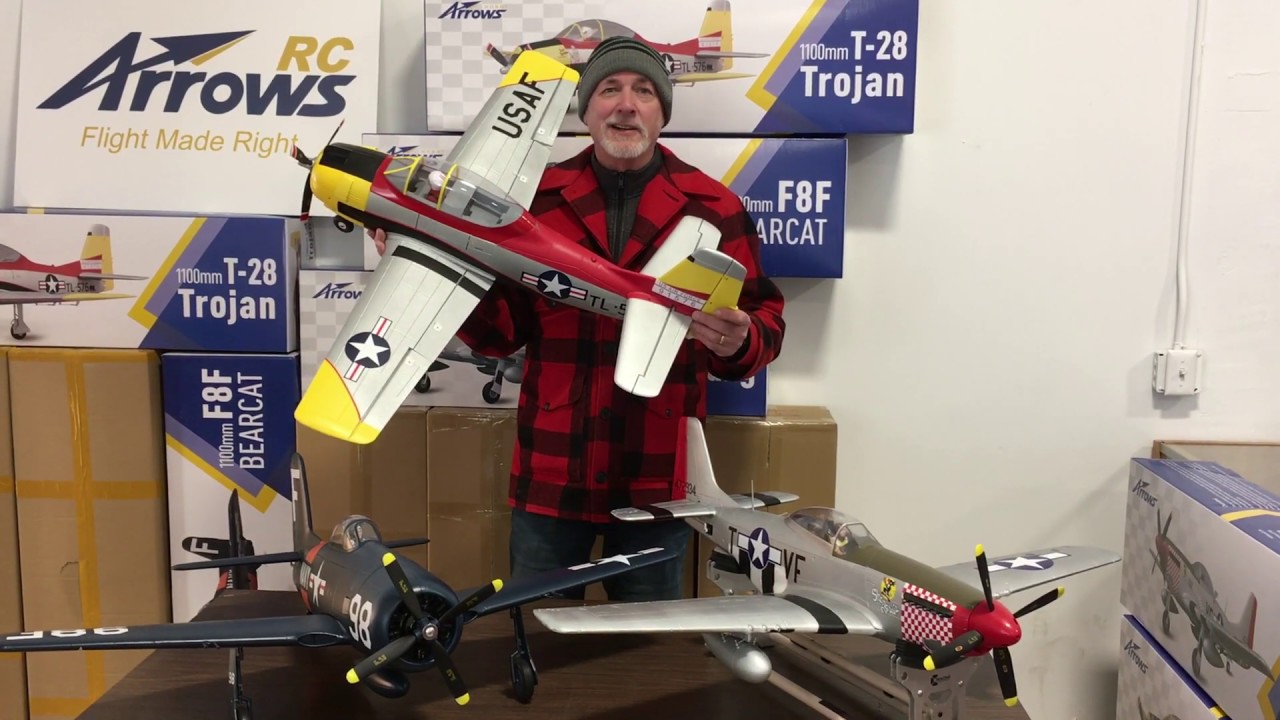 Introducing Arrows RC Warbirds - YouTube