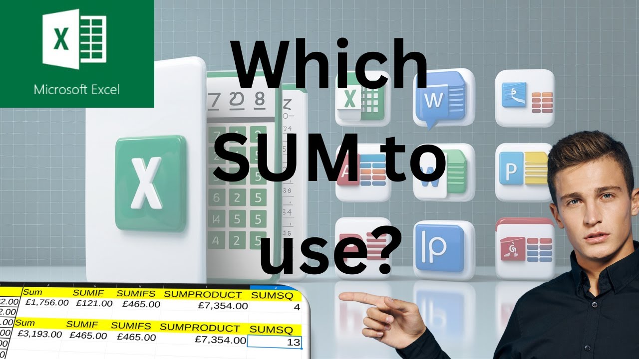 Master Excel SUM Functions with a 10 Year Expert! - YouTube