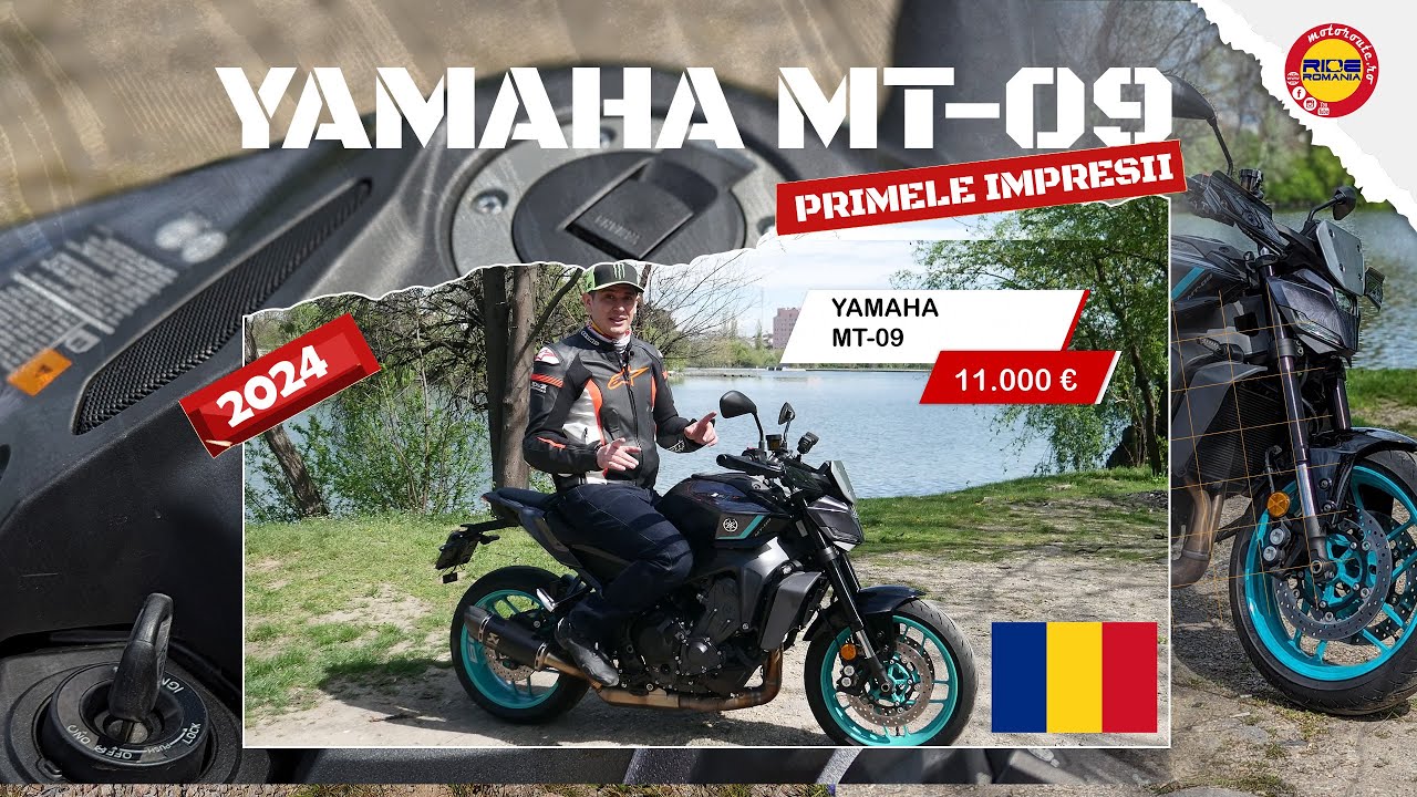 YAMAHA MT-09 2024 - Primele Impresii [RO] - YouTube
