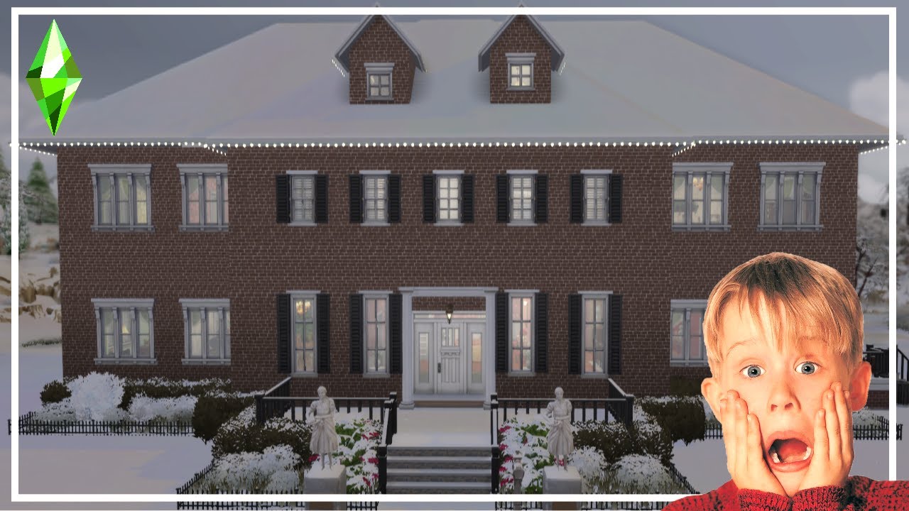 Home Alone House [Home Alone] I Sims 4 build I Rebeccas Creations - YouTube