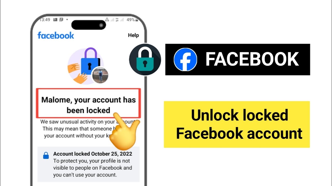 How To Unlock Facebook Account (2025) | Fix Your Account Has Been ...