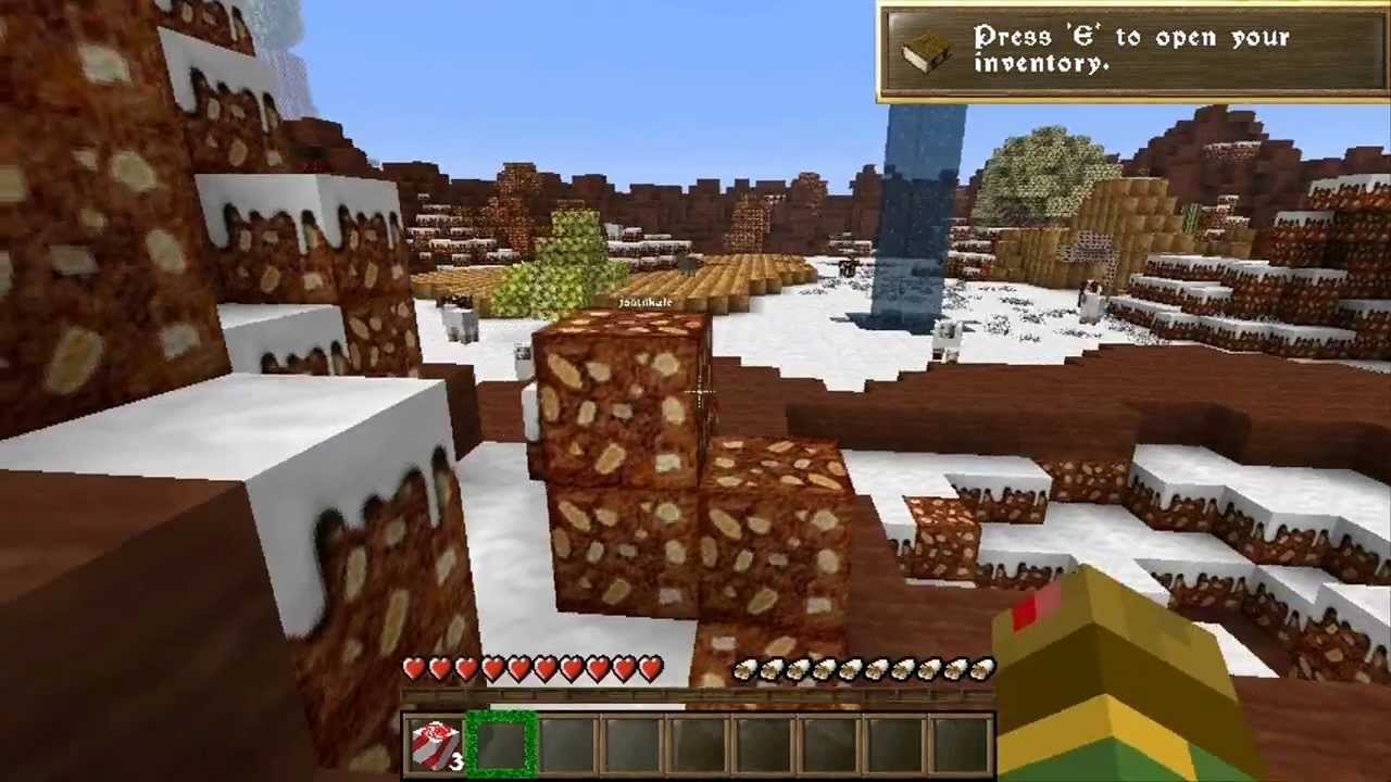 Minecraft custom survival map dedicated to christmas (in Slovenian ...