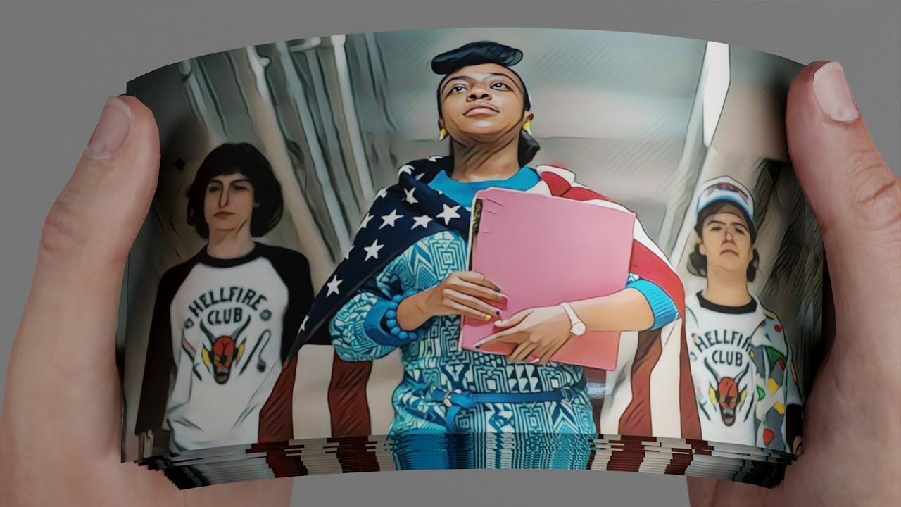 Stranger Things 4 Flipbook | Erica Joins The Hellfire Club Flipbook ...