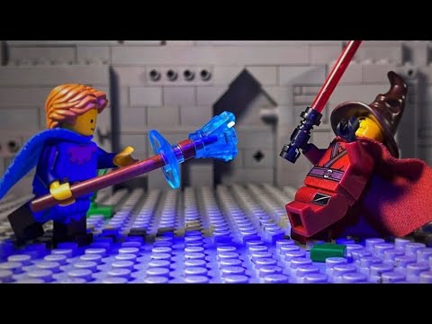 Wizard fight! (brickfilm) - YouTube