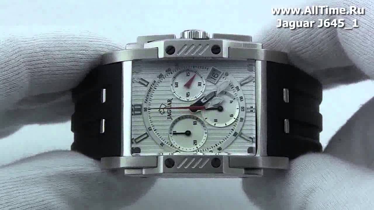 Мужские наручные швейцарские часы Jaguar J645_1 - YouTube