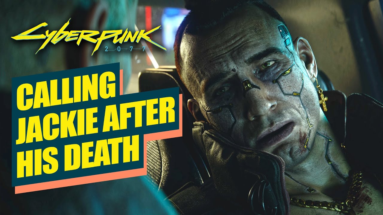 CALLING JACKIE AFTER HIS DEATH - ALL DIALOGUE OPTIONS - CYBERPUNK 2077 ...