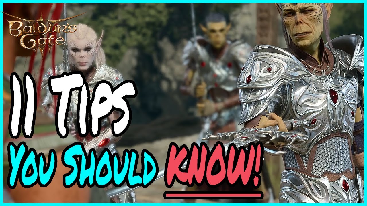 11 Baldurs Gate 3 Beginner Tips And Tricks How To Survive In Baldurs