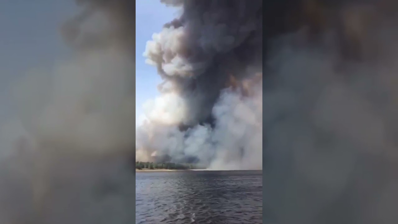 Wildfires in Yakutia, 2021 - YouTube