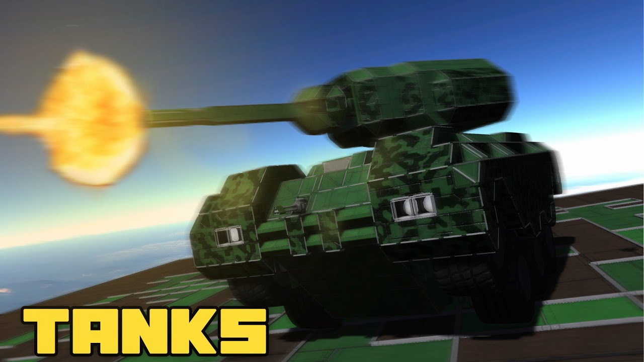 Space Engineers: Tanks for 500 Subscribers, Armoured Warfare, Land ...