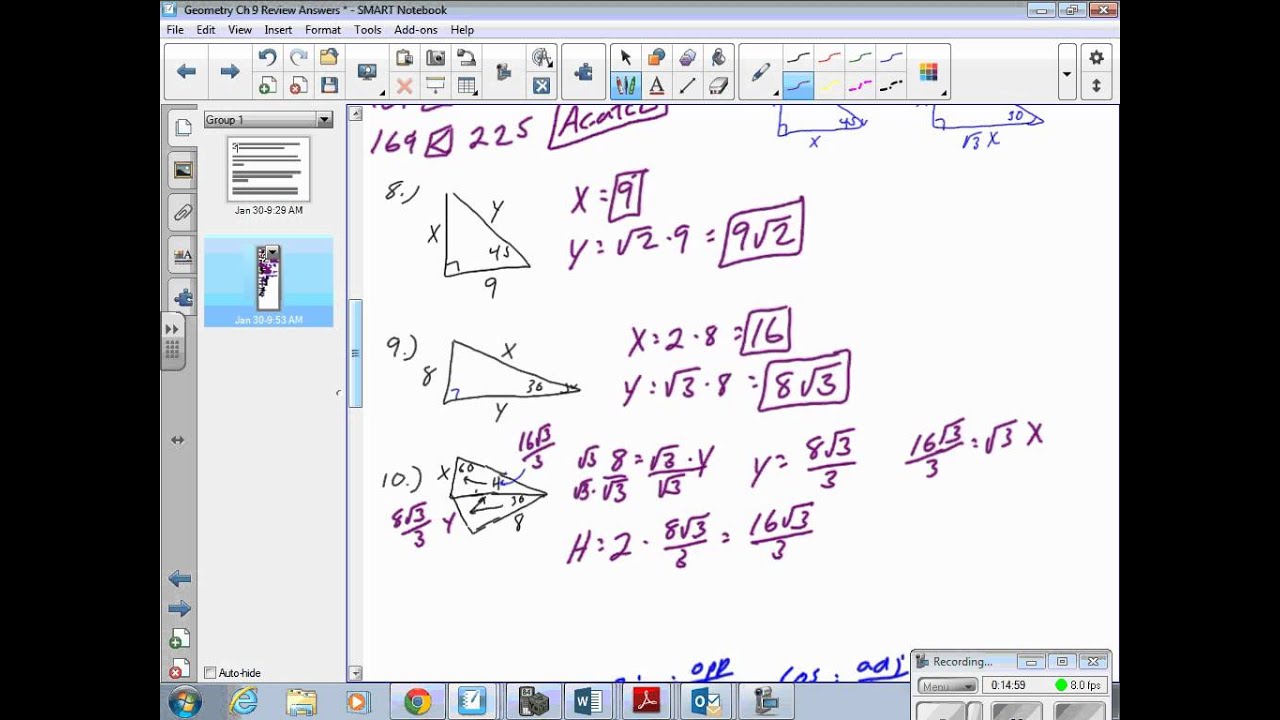 Geometry Ch 9 Review - YouTube
