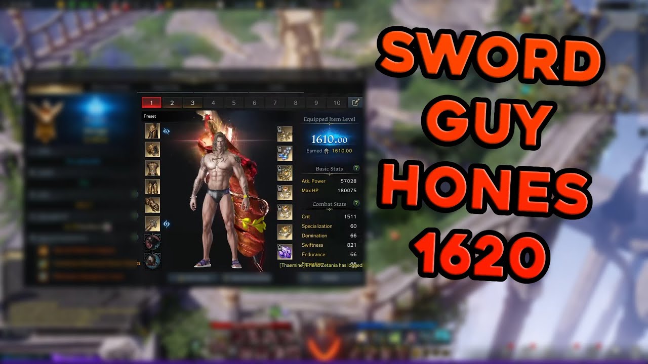 Big Sword Guy Join The 1620's | Lost Ark - YouTube