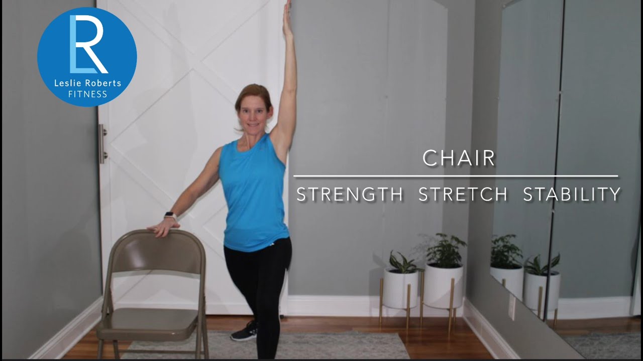 Senior Strength, Stretch & Stability- Chair - YouTube