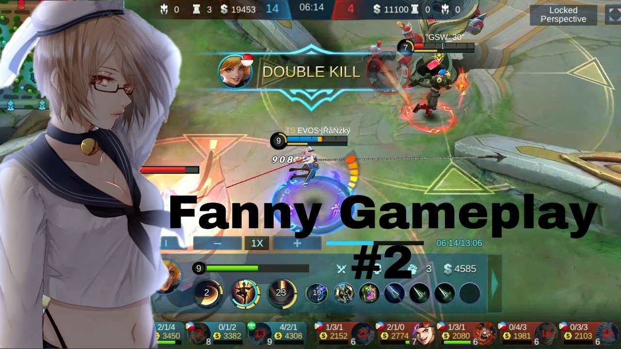 Fanny Gameplay #2 by RanzkyGaming MLBB - YouTube
