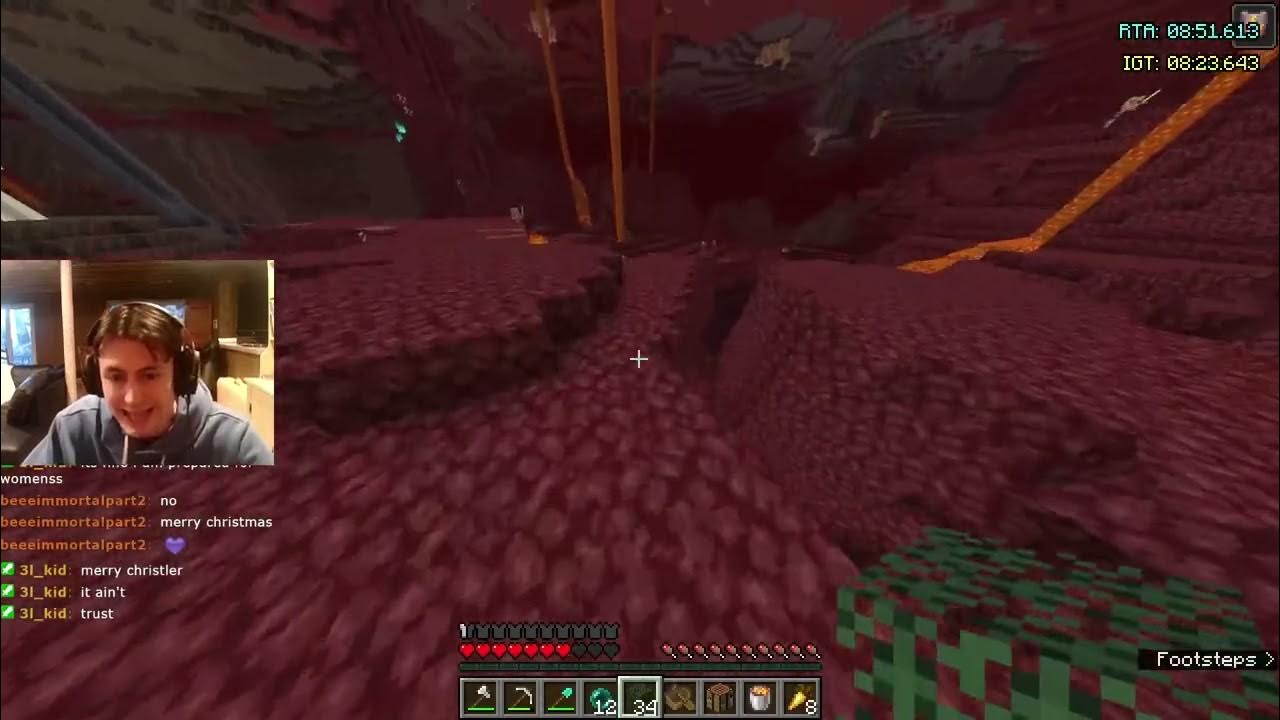 My Minecraft speedrunning RSG PB (very lucky) 16:58 - YouTube