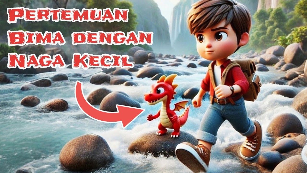 Cerita Pertemuan Bima dengan Naga Kecil - YouTube