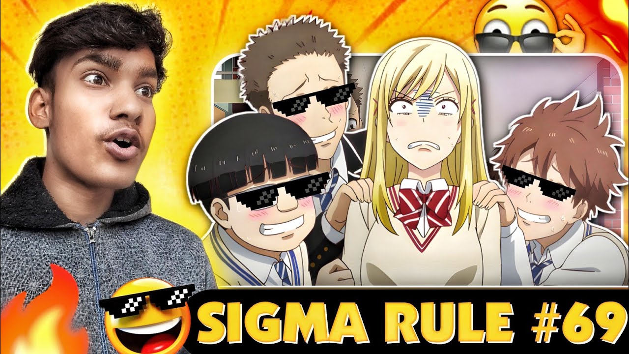 The Sigma Rules Meme | thug life | Anime meme review (Hindi) - YouTube