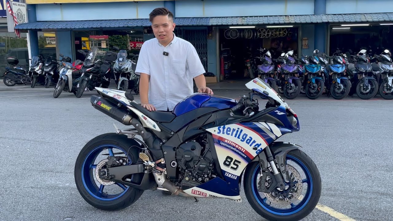 Muka 100 ! Yamaha R1 Crossplane Akrapovic For Sales ! rsv4 gsxr cbr1000 ...