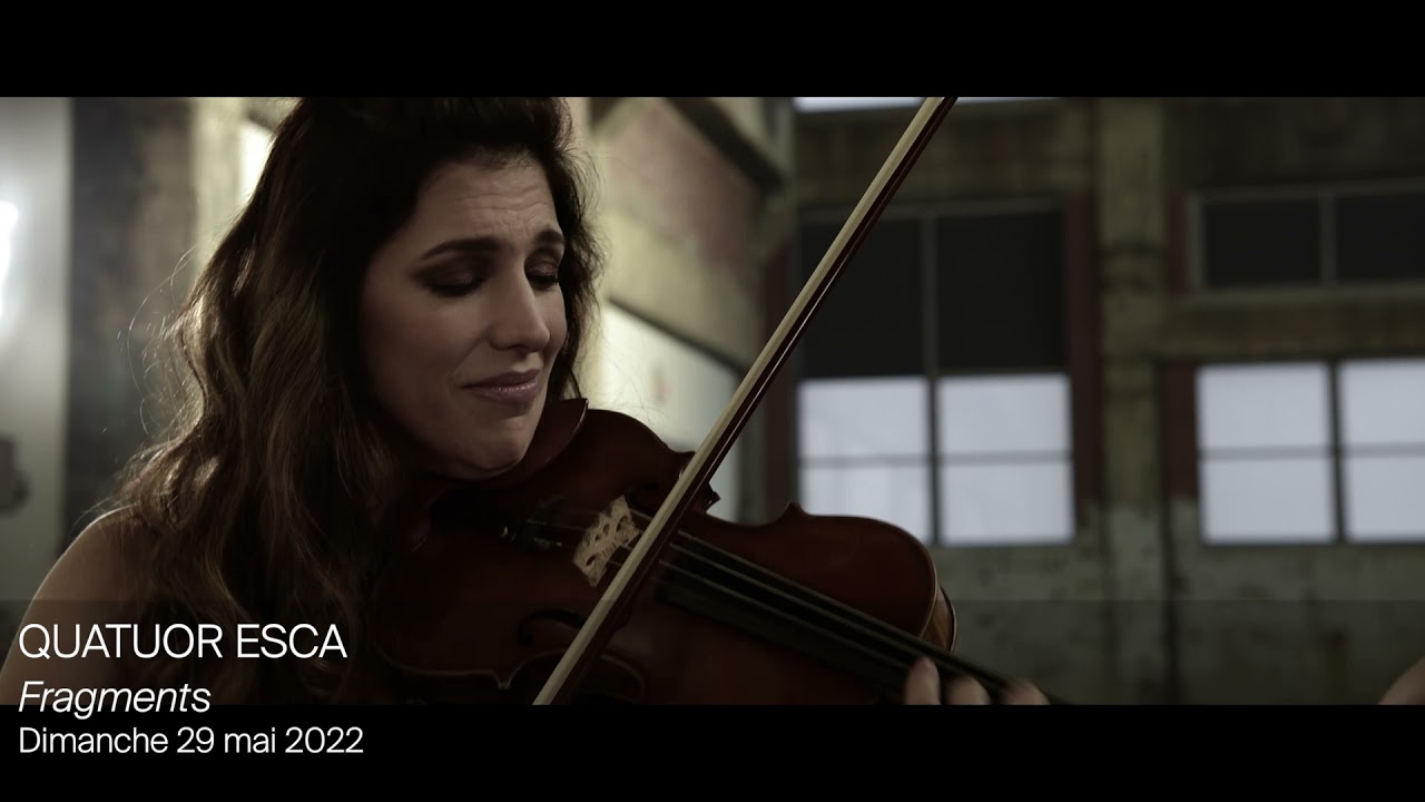 Quatuor Esca - Théâtre de la Ville - YouTube