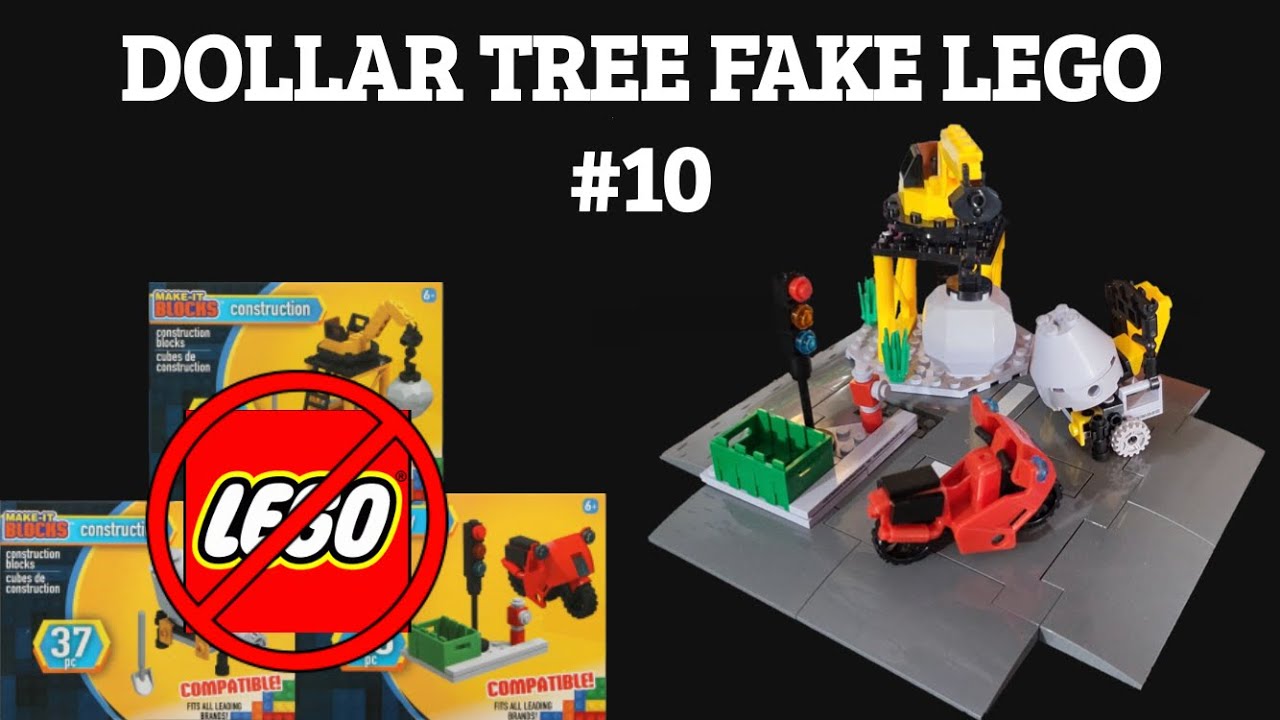 Dollar tree fake LEGO #10 - Make it Blocks - YouTube