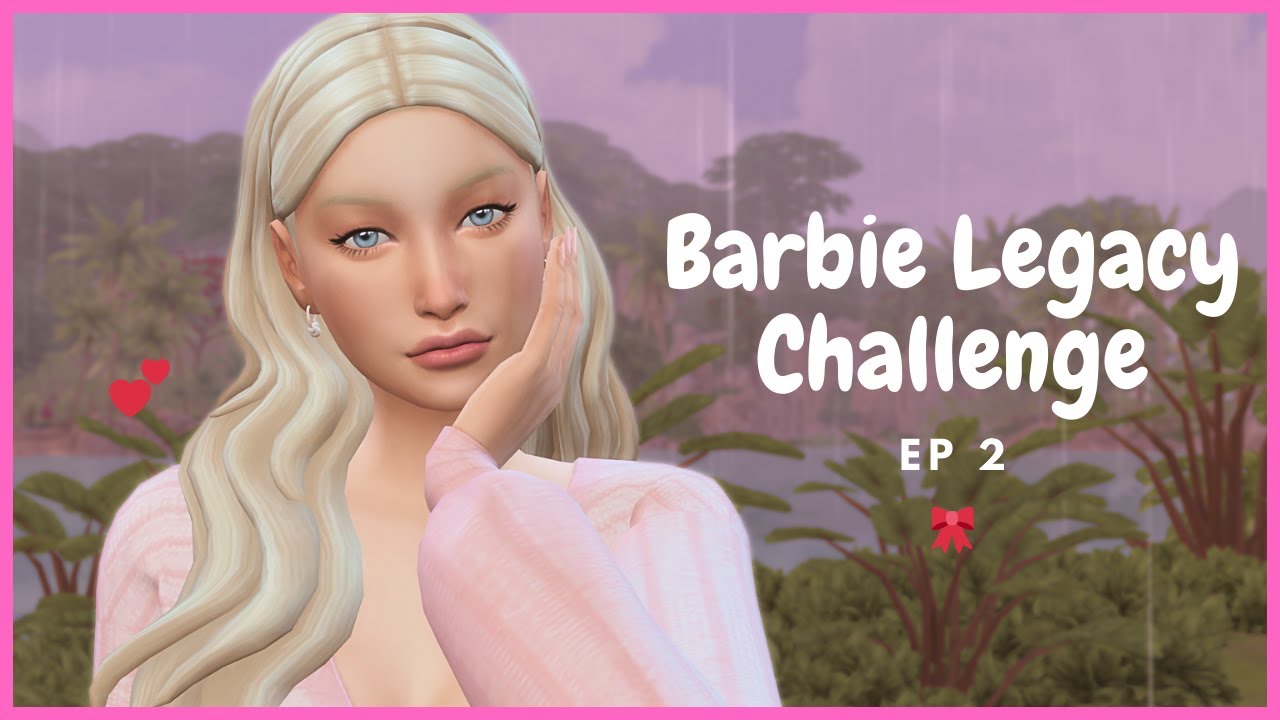 We Have A VAMPIRE Boyfriend 🦇| Barbie Legacy Challenge EP 2: The Sims 4 ...