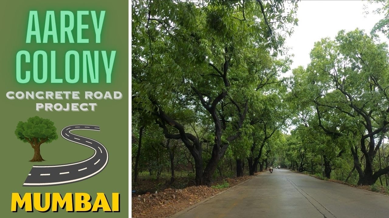 Aarey Colony concrete Road Project Progress Update | Mumbai | India ...
