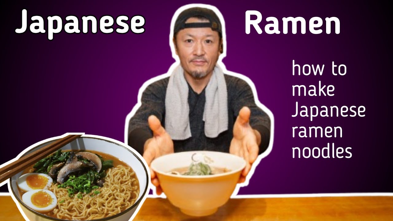 How To Make Japanese Ramen Noodles Recipe I Freedom Food #freedomfood # ...