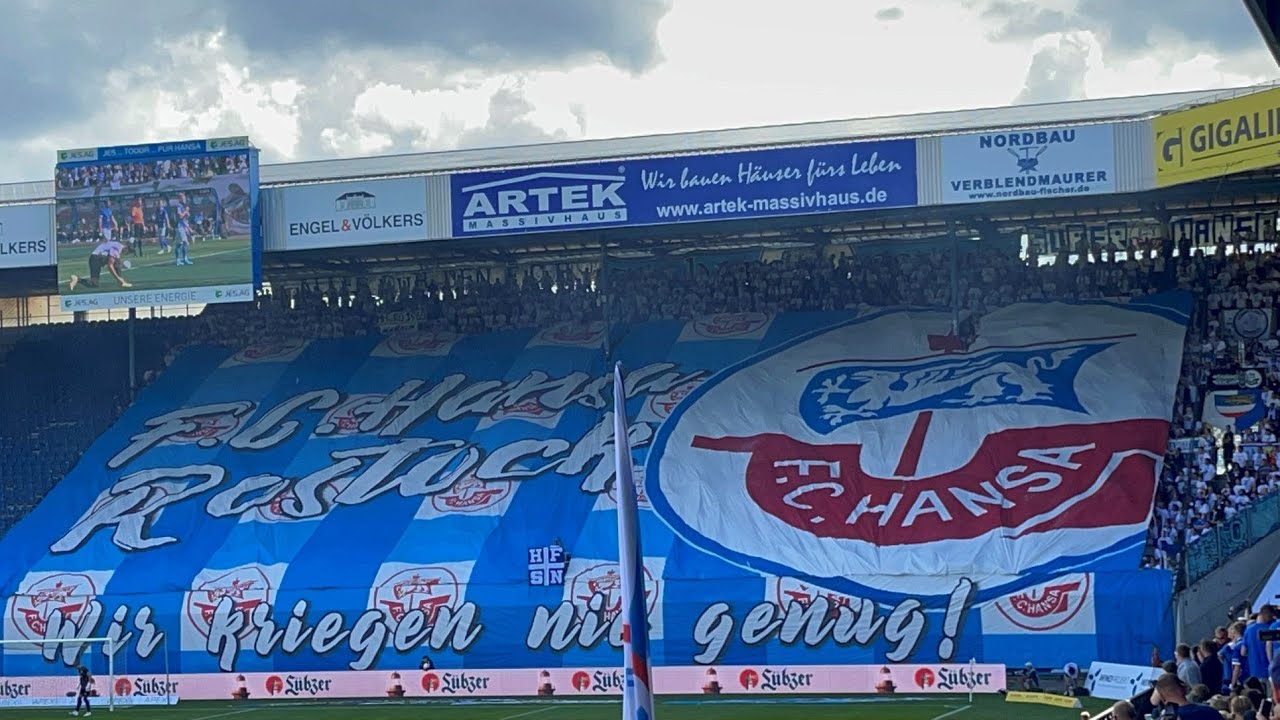 Pyro, Choreo & Support im Spiel F.C. Hansa Rostock – FC St. Pauli 2:0 ...