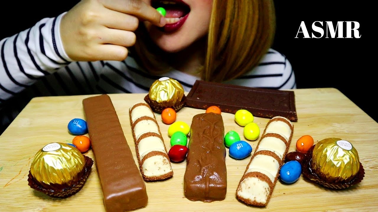 Asmr 🍫 Chocolates Eating Sounds No Talking Youtube