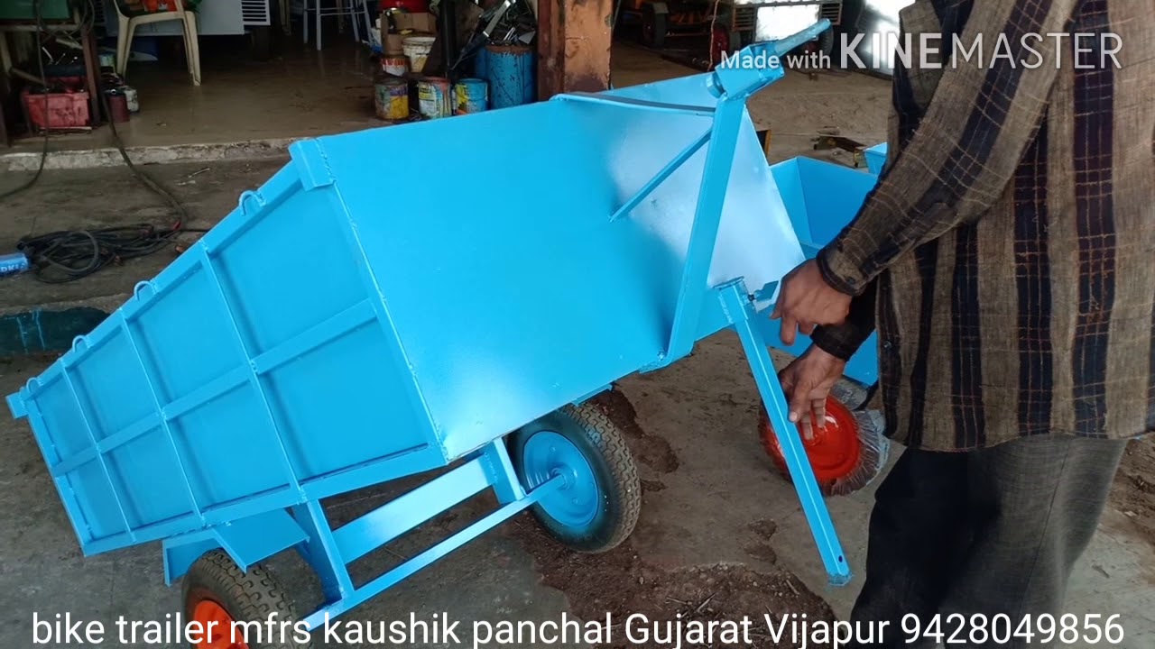 2 wheeler trolley & dustbin trolley Delivery to Amdavad mfrs by kaushik ...