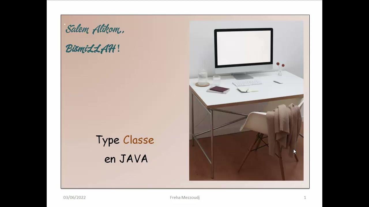 Cours 9: Type Classe en Java - YouTube