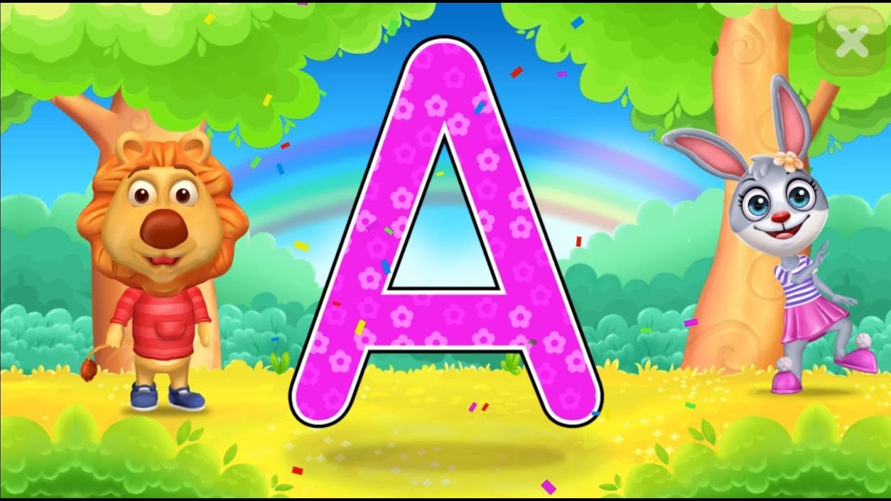 Learn The Alphabet A to Z (Uppercase) With Lucas and Rubby - ABC ...