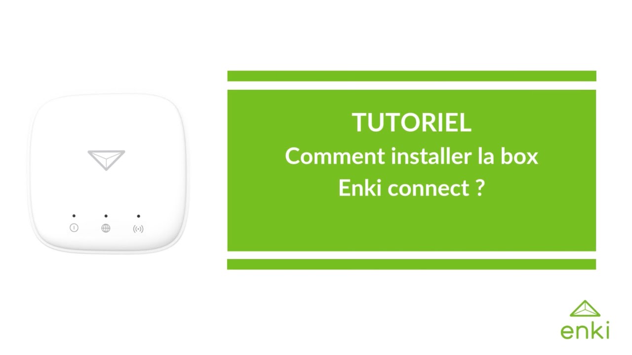 Tuto - Comment installer la box Enki Connect - YouTube