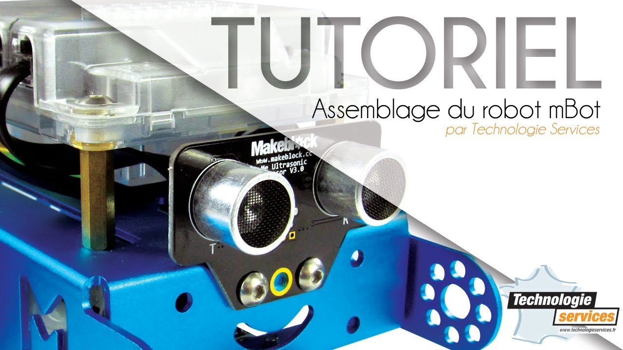 Tutoriel assemblage robot mBot - YouTube