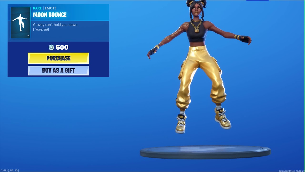Moon Bounce - Fortnite Emote - YouTube