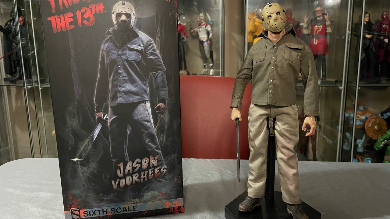 Jason Voorhees sixth scale figure by sideshow review - YouTube