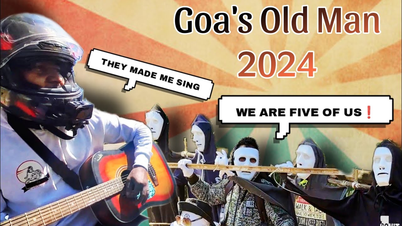 Goa’s Old Man Tradition 2024 | Goa Old Man | @CDU_33 #goanvlogger # ...