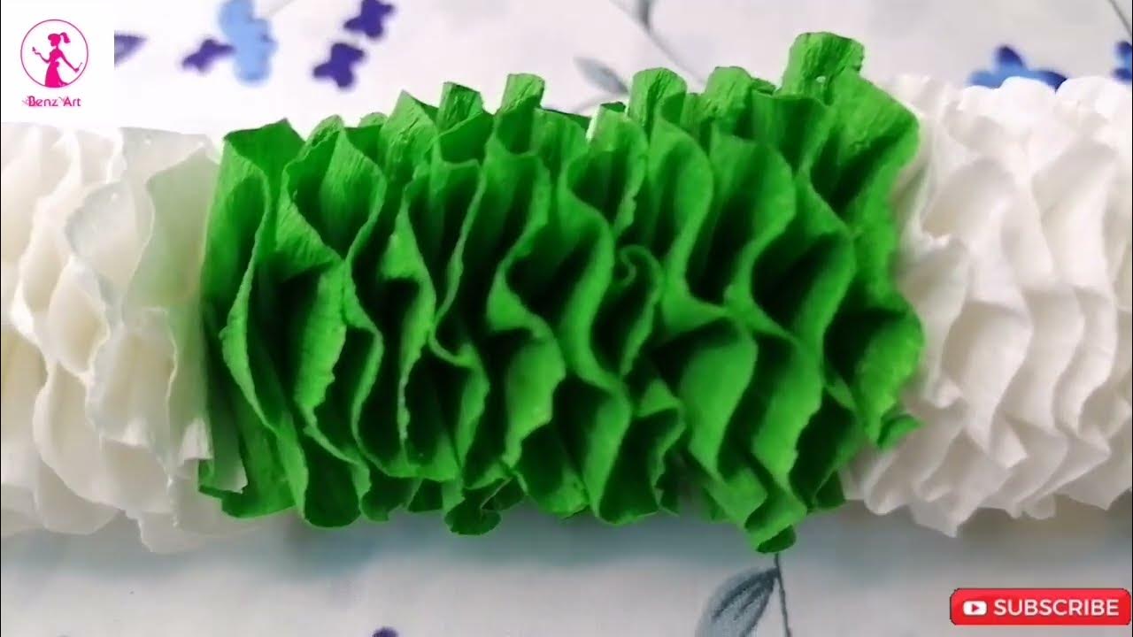 Paper Flower Garland/Festival Home Decor/Crepe Paper Garland/ Easy Home ...