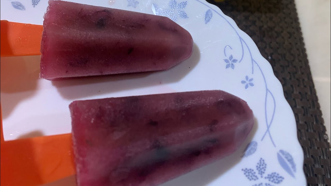 How to make PULPY black grapes ice cream | easy recipe | summertime ...